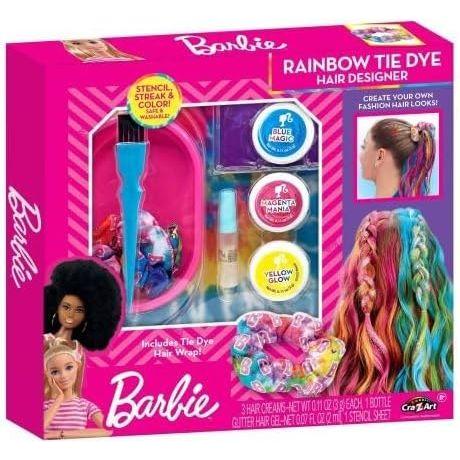 Buy Barbie Rainbow Hair Designer Toy for Stylish Hair Fun