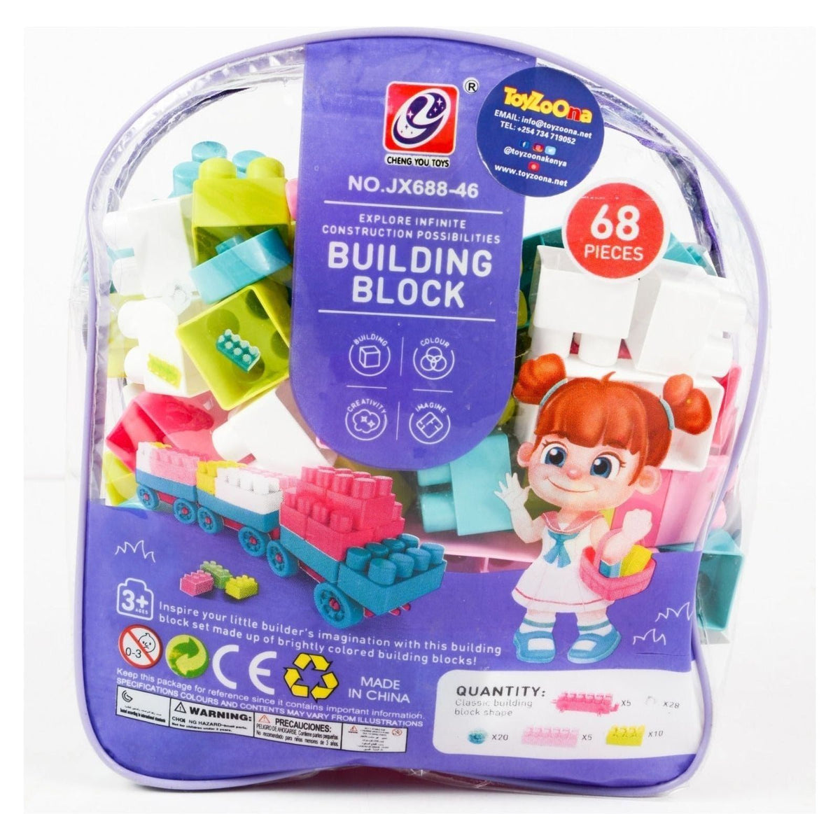 Small Building Blocks Jx688 46 - Toyzoona
